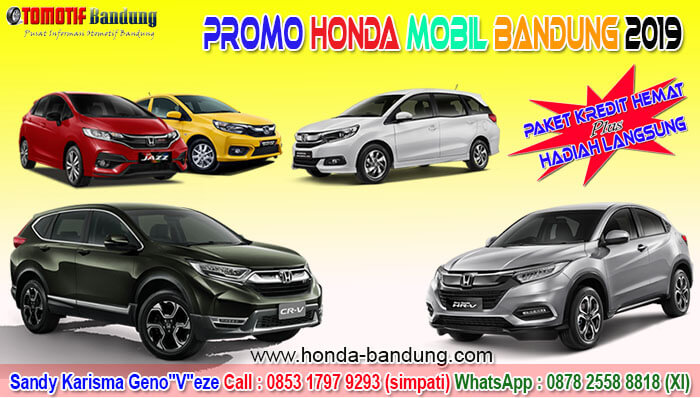 Promo Honda Mobil Bandung 2019 | Sales : 0853 1797 9293